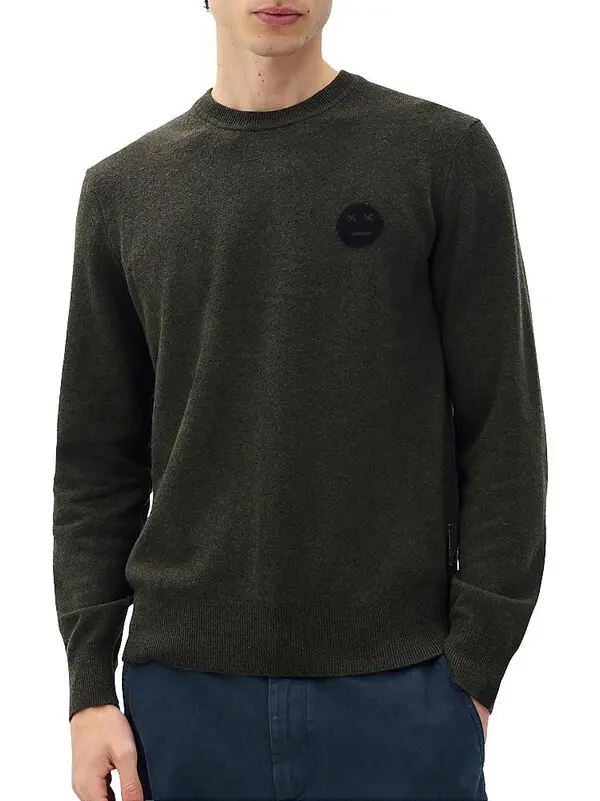 Rag & Bone Crew Neck Wool Sweater - Army