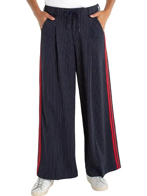 LIVERPOOL Pleated Wide Leg Trousers - Multi