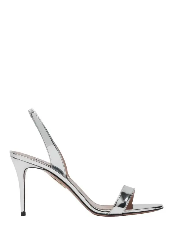 AQUAZZURA So Nude 85 Sandals - Metal