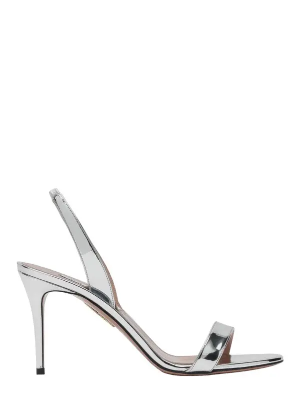 AQUAZZURA So Nude 85 Sandals - Metal