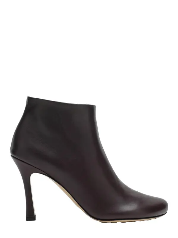 Bottega Veneta Rana Ankle Boots - Burgundy