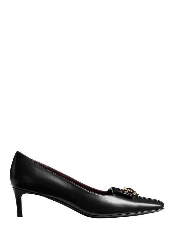 Khaite Celia Pocket Pump - Black