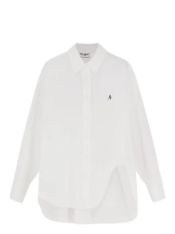 Attico Oversize Cotton Shirt - White