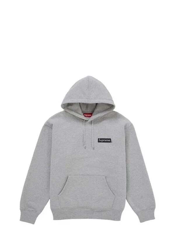 Supreme Hooded Sweatshirt - Heather Grey