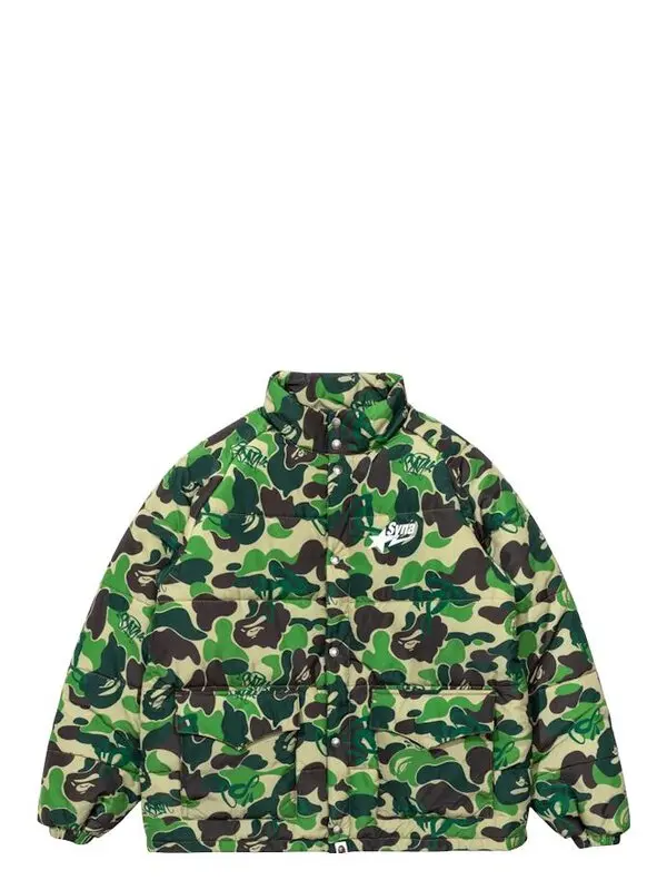 BAPE X Spotify X Central Cee Puffer Jacket - Green