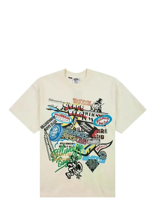 BILLIONAIRE BOYS CLUB Graphic T-shirt - White