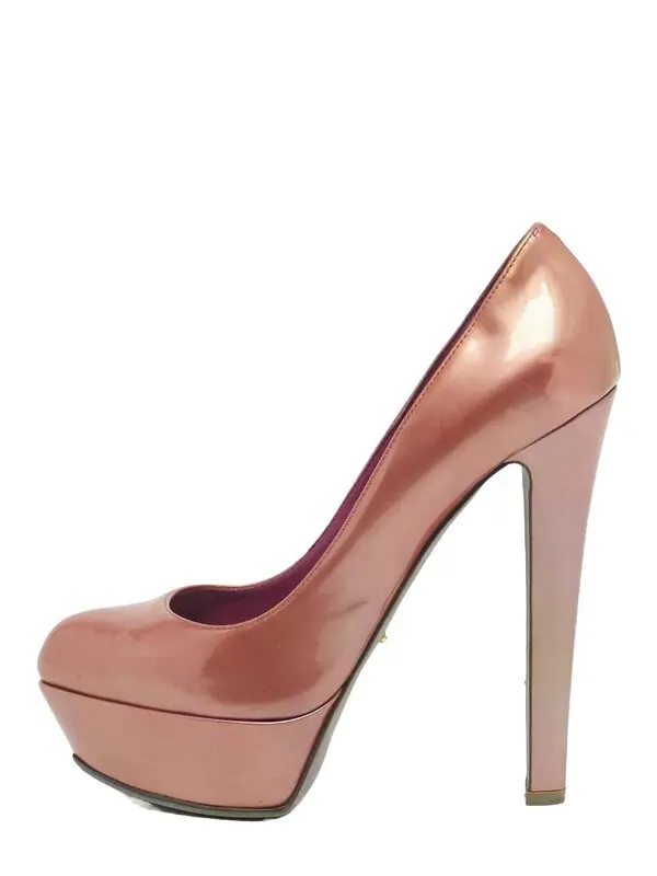SERGIO ROSSI Platform Pumps - Pink