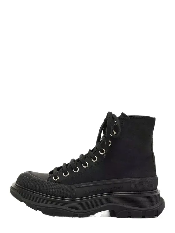 Alexander McQueen Tread Slick High-top Sneakers - Black