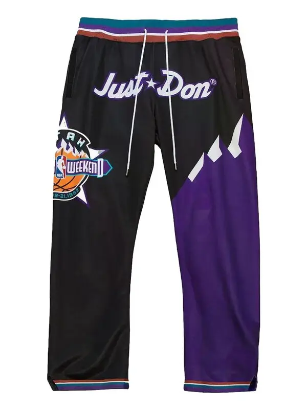 Mitchell & Ness X Nba Just Don Utah Jazz All-star 1993 Track Pants - Black
