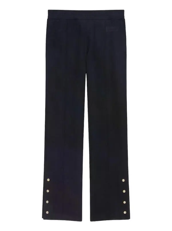 Givenchy Button-detail Trousers - Blue