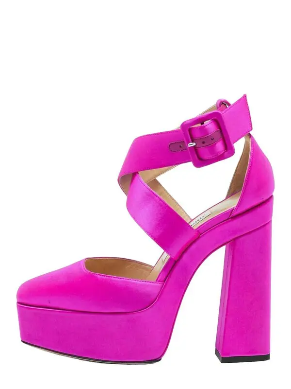JIMMY CHOO 150mm Gian Platform Pumps - Pink