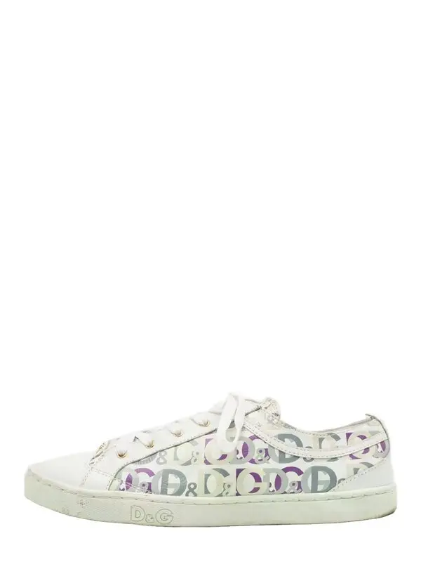 Dolce & Gabbana Logo Low-top Sneakers - White