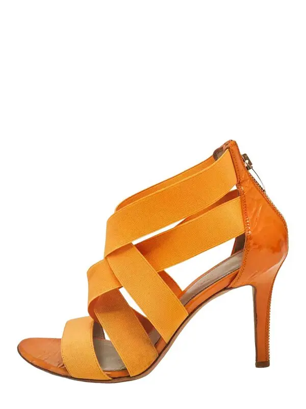 SERGIO ROSSI Sandals Elastic/leather - Orange