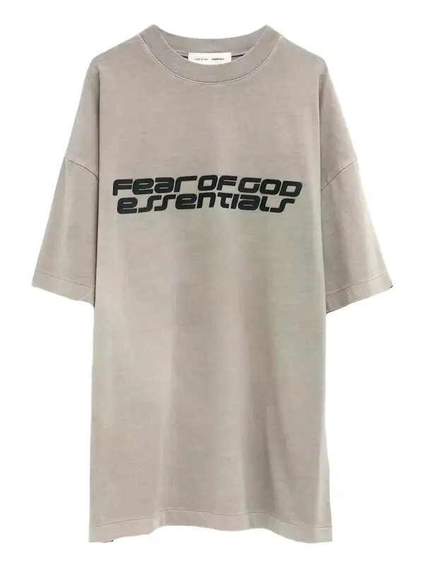 Fear Of God 90s Logo-print T-shirt - Neutrals