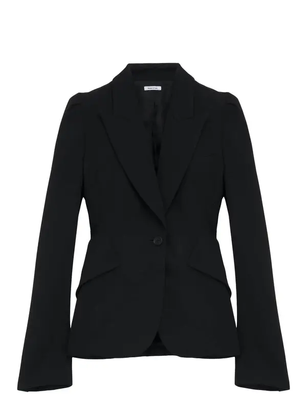 Alexander McQueen Wool Blazer - Black