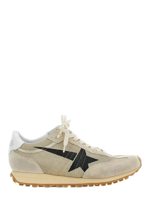 Golden Goose Running Marathon Sneakers - Beige