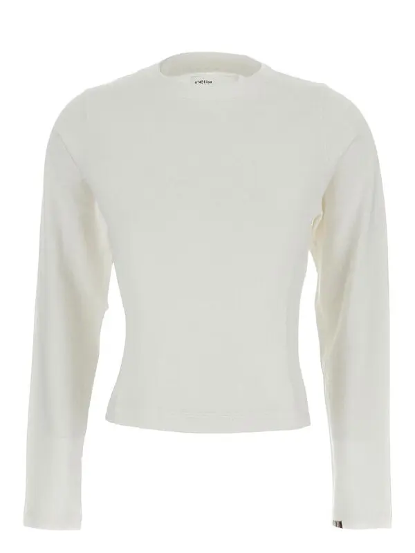 EXTREME CASHMERE X Cashmere Top - White