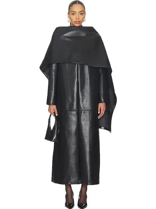 ET OCHS Wren Leather Jacket - Black