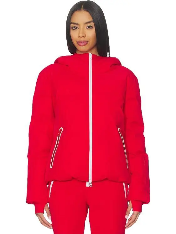 JORDE Poppy Puffer Jacket - Red