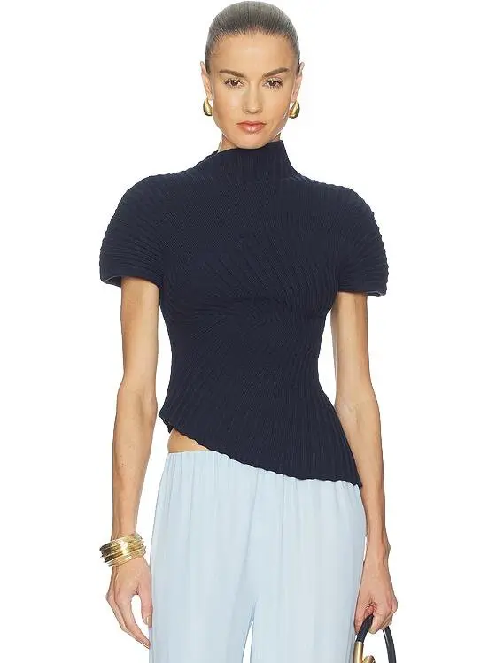 Cult Gaia Annemie Top - Navy
