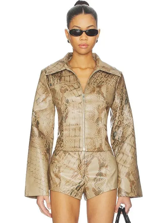 BY.DYLN Gisella Jacket - Beige
