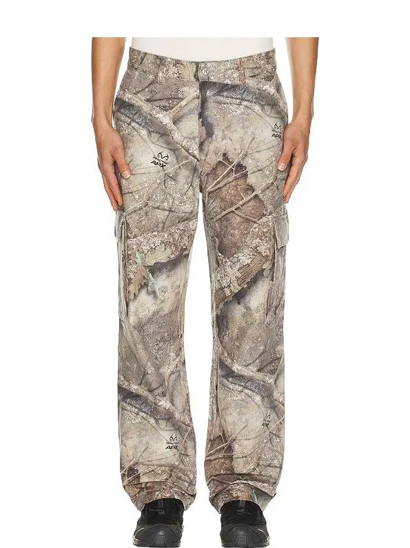 REPRESENT Real Tree Camo Cargo Pants - Brown