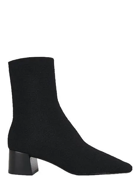 Tory Burch Stretch Ankle Boot - Black