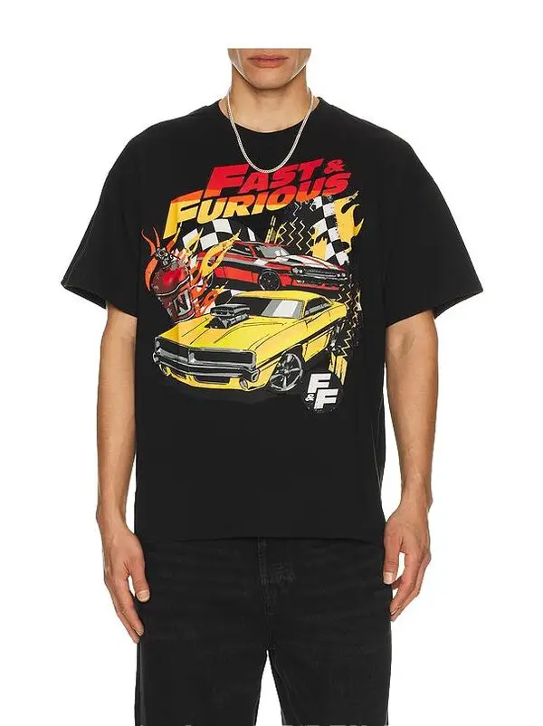REASON Fast & Furious Tee In . Also - Black