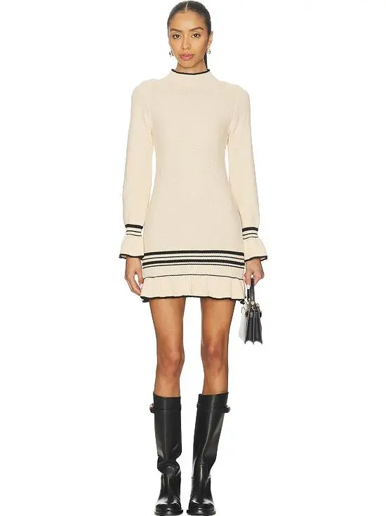 Minkpink Knit Mini Dress - Cream