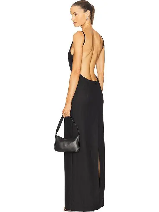 HERSKIND Luca Wool Dress - Black