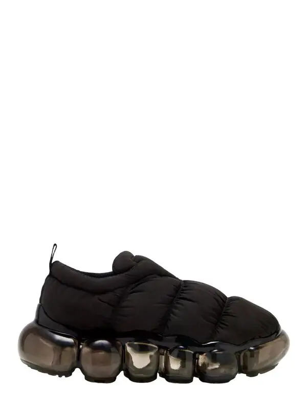 GROUNDS Jewelry Puff Sneakers - Black
