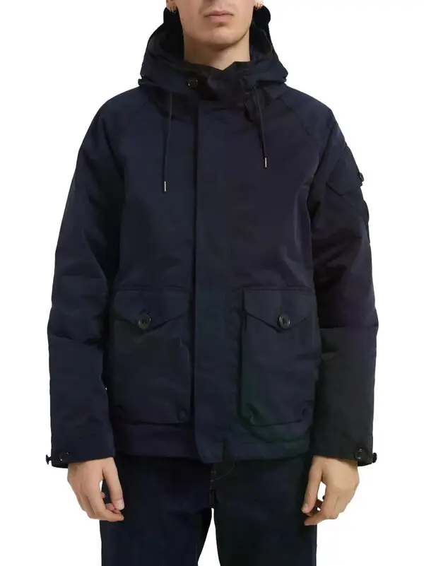 C.P. COMPANY Hooded Pocket Jacket - Blue