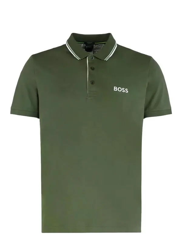 BOSS Short-sleeve Polo Shirt - Green