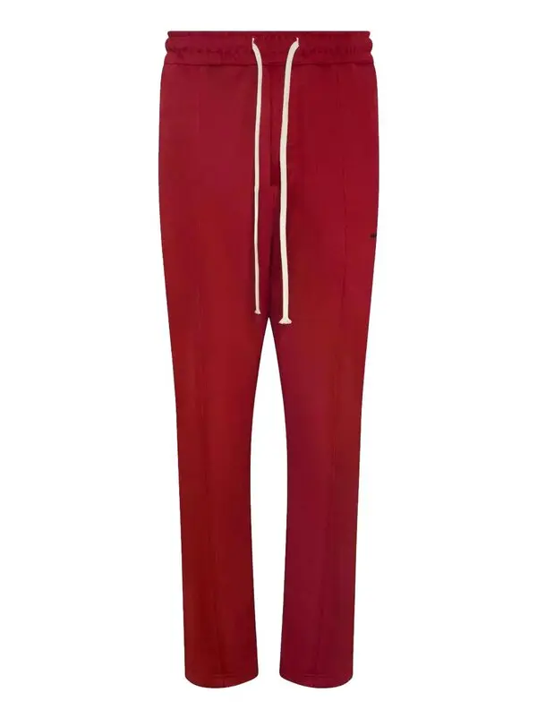 STATE OF ORDER Drawstring Panelled Trousers - Red