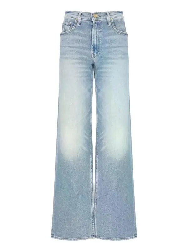 MOTHER Five-pocket Wide-leg Jeans - Blue