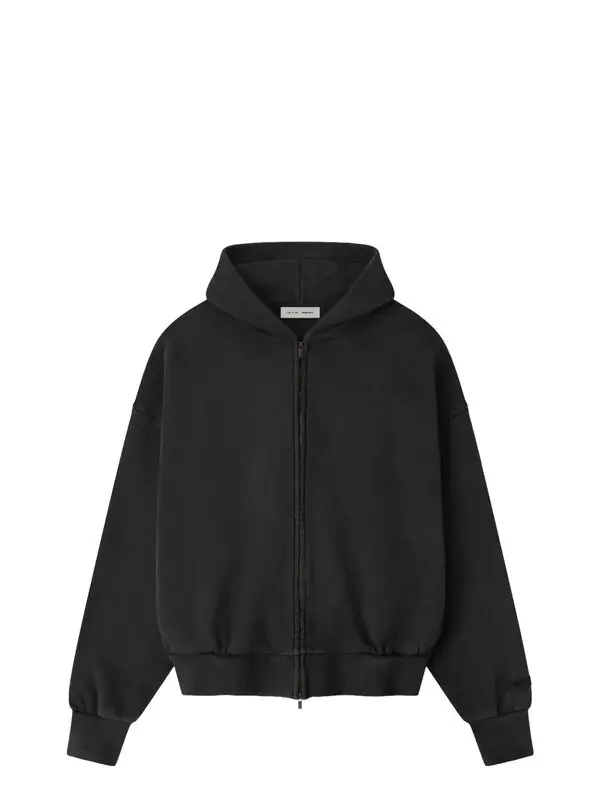 Fear Of God Classic Full-zip Hoodie - Black