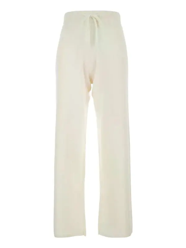 SOLOCASCMIR Elastic Drawstring Waist Trousers - Neutrals