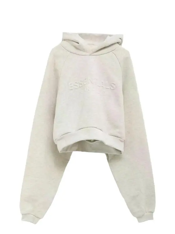 Fear Of God 90s Embossed-logo Hoodie - Neutrals
