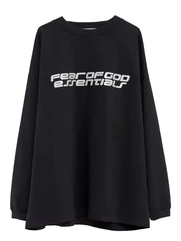 Fear Of God Ponte 90s Long-sleeve T-shirt - Black