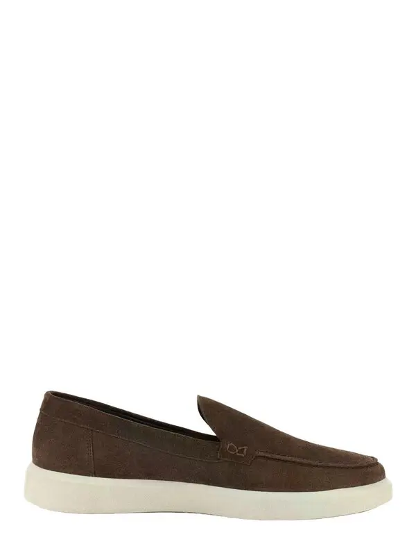Boggi Milano Stratus Suede Loafers - Brown