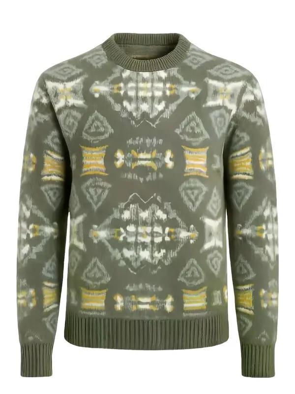 Altea Patterned Knitwear - Green