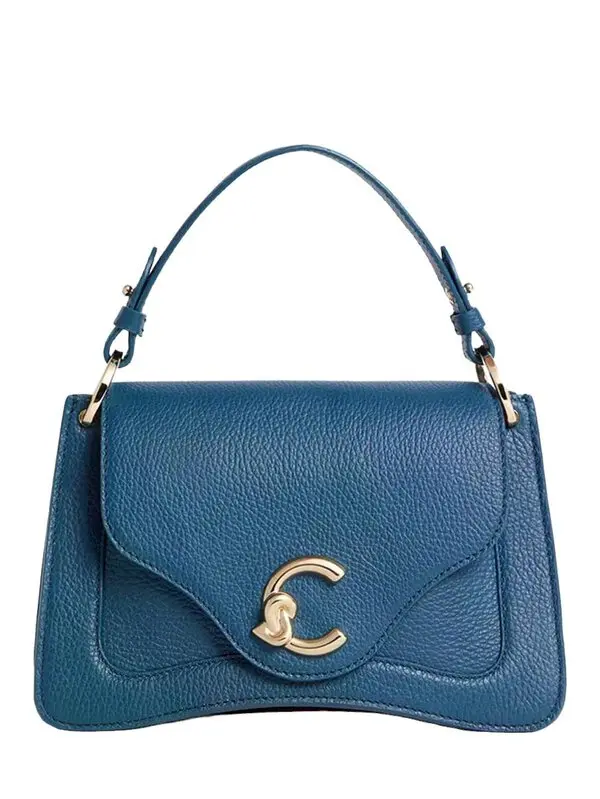 COCCINELLE Logo-buckle Shoulder Bag - Blue