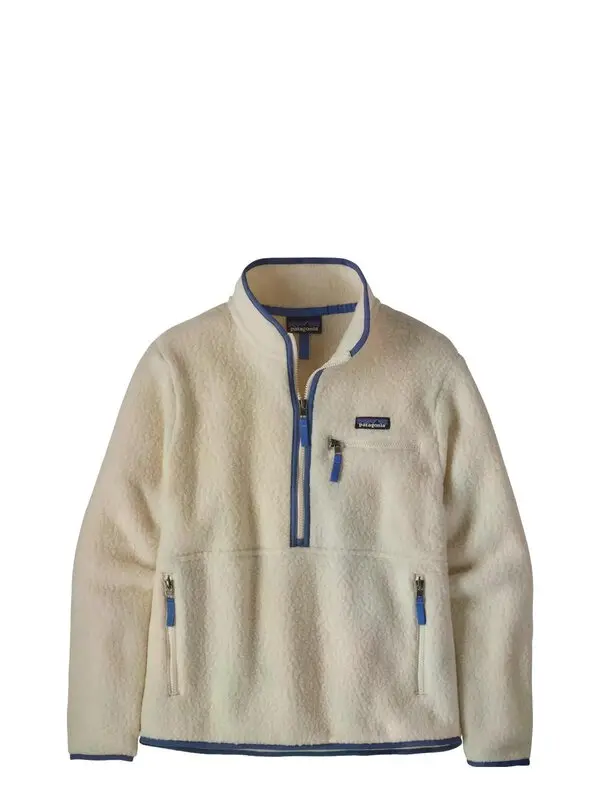Patagonia Retro Pile Marsupial Half-zip Sweatshirt - Neutrals