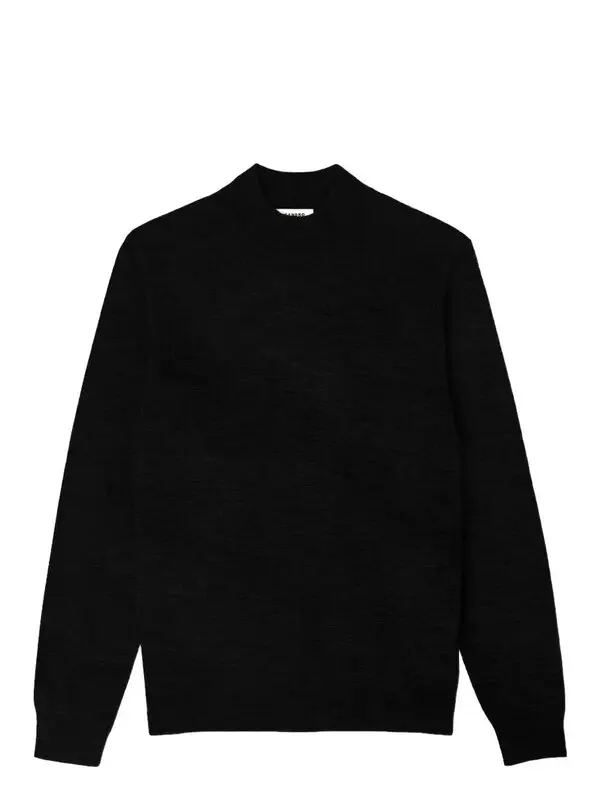 Sandro Mock-neck Sweater - Black