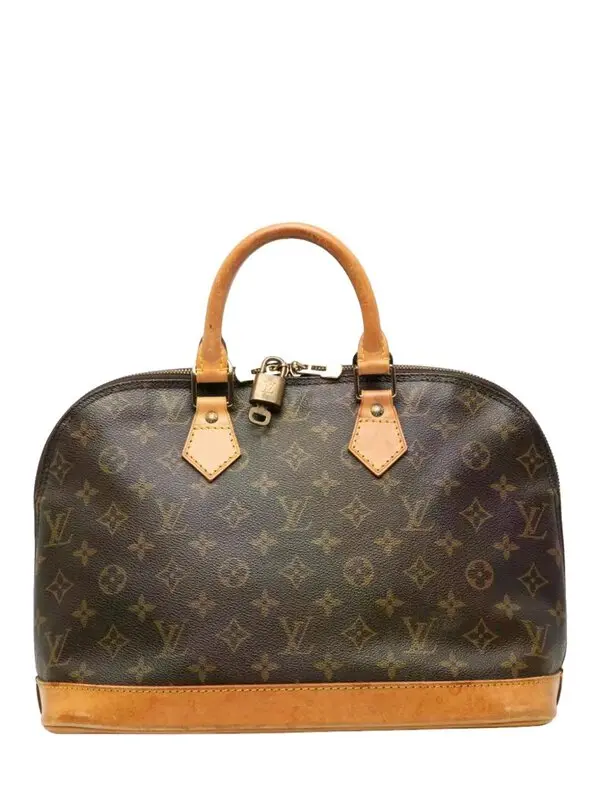 LOUIS VUITTON 1994 Monogram Alma Pm Handbag - Brown