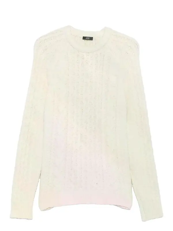 HOSIO Cable-knit Sweater - Neutrals