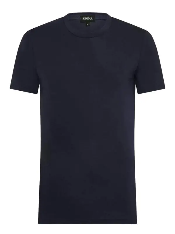 Zegna Crew-neck T-shirt - Blue