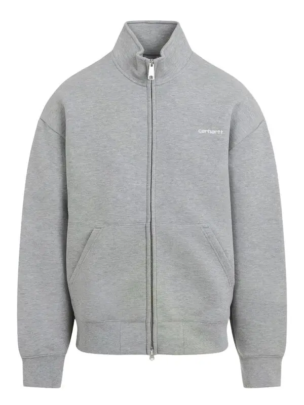Carhartt Work In Progress Zip-up Sweater - Grey
