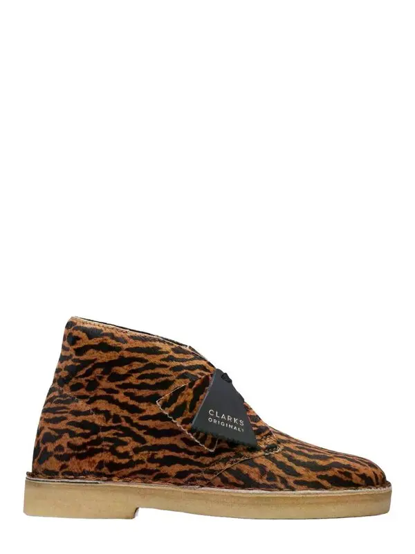 Clarks Tortoiseshell-pattern Boots - Brown