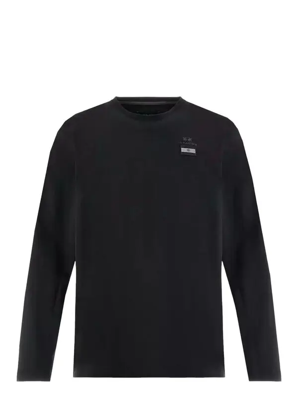 LA MARTINA Beau Long-sleeve T-shirt - Black